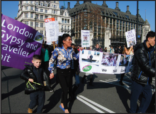 2016 – a year of protest » London Gypsies and Travellers